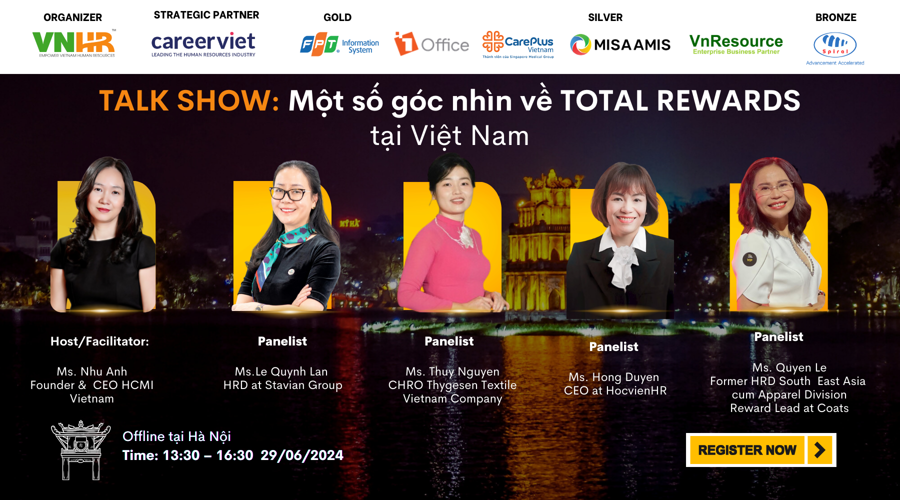 Hà Nội - Talk Show: "Một số góc nhìn về Total Rewards tại Việt Nam"
