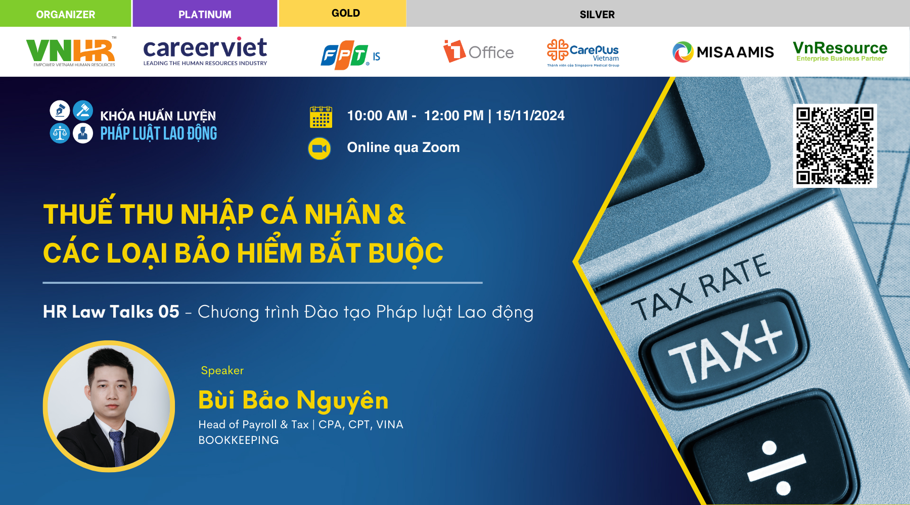 [VNHR Members Only] - [HR Law Talks] - Thuế thu nhập cá nhân và các ...